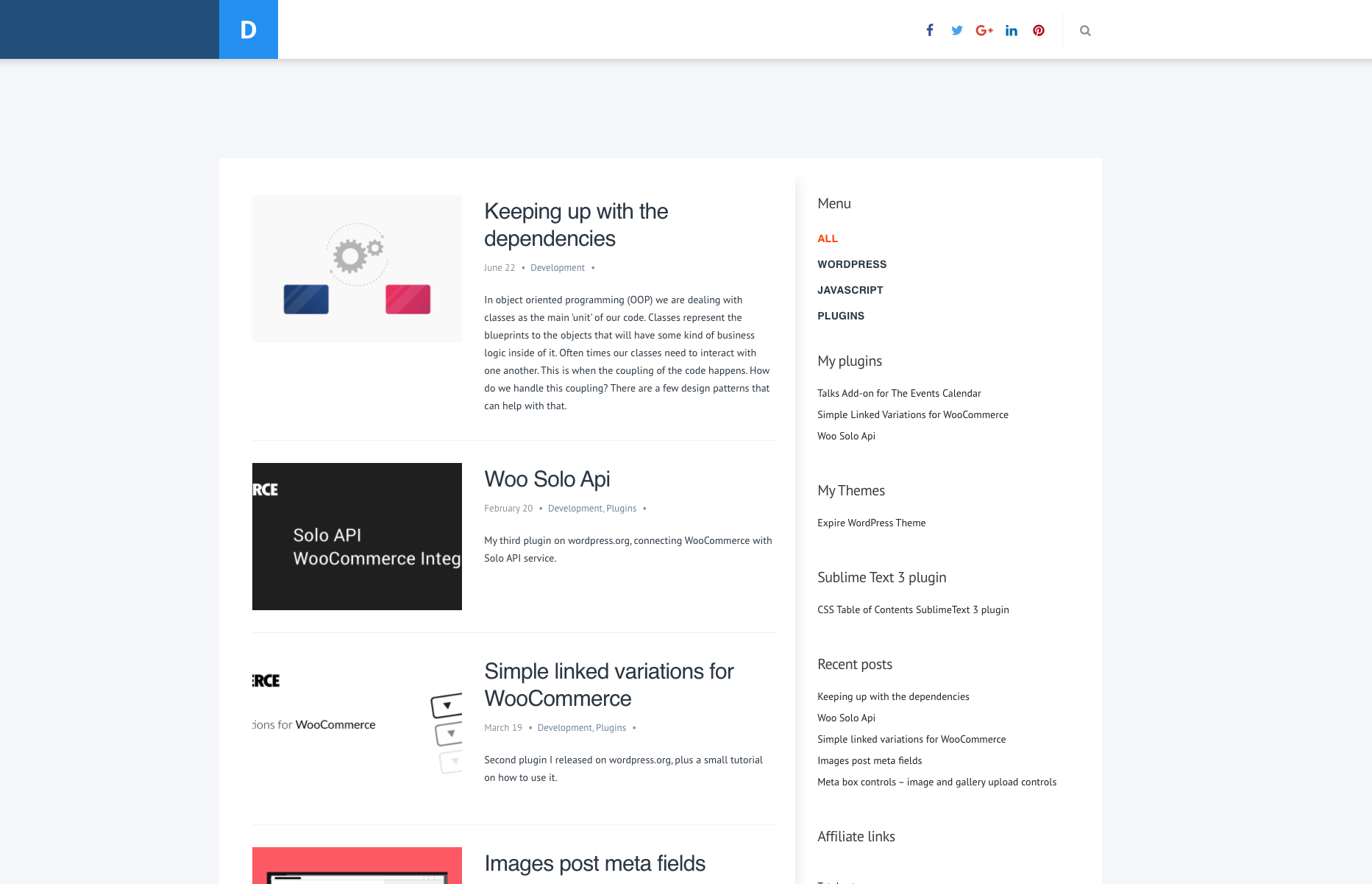 Back to basics - how I redesigned my website - Made by Denis